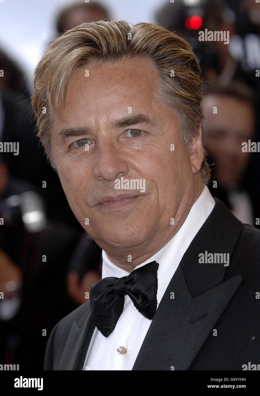 Don Johnson arrives for the Premiere of 'No country for old men' during ...