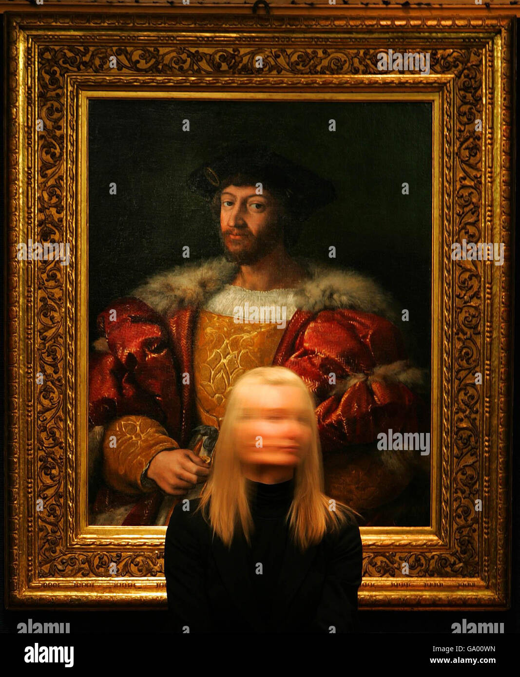 A painting of Florentine ruler Lorenzo de' Medici by Renaissance artist ...