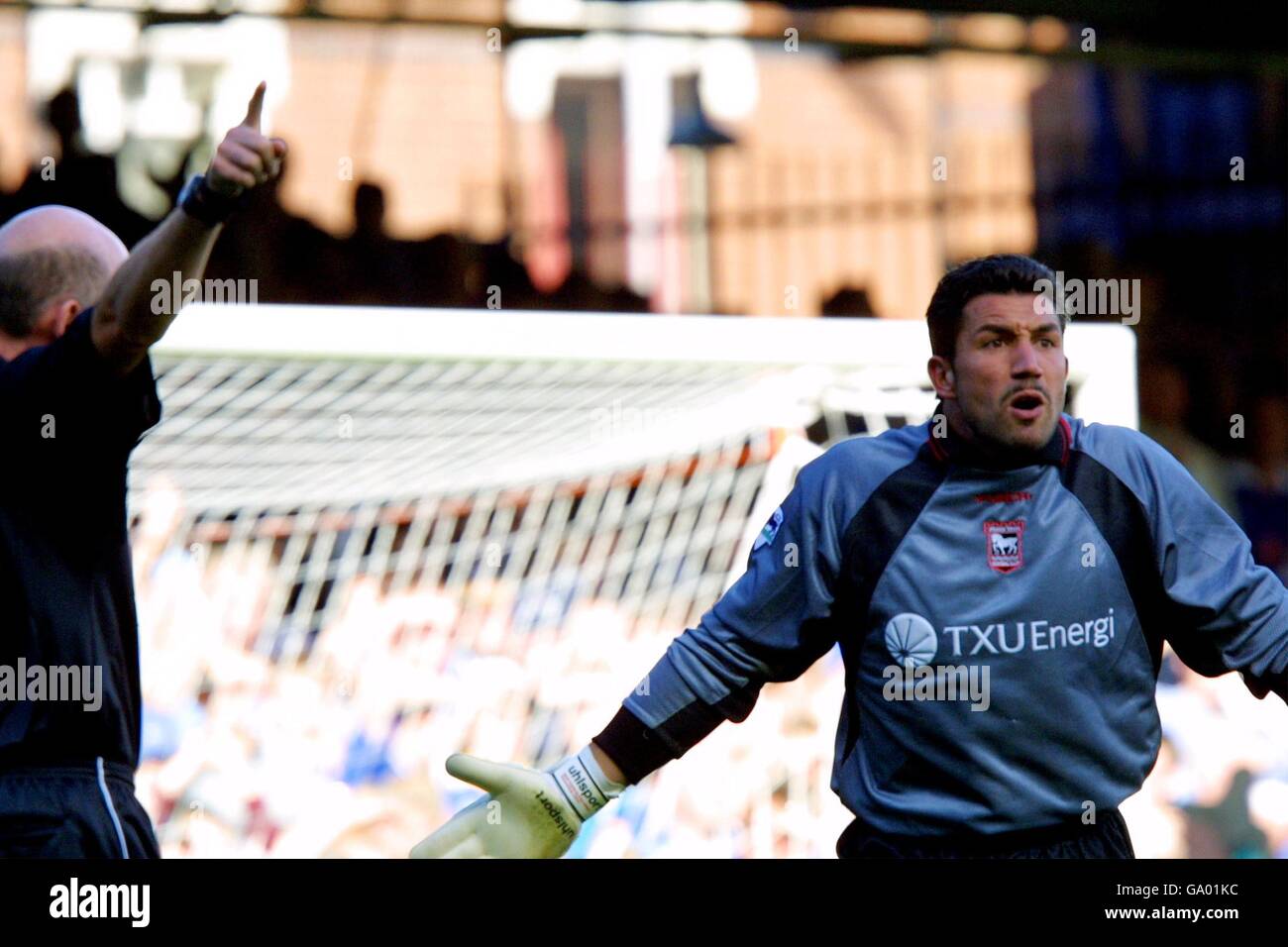 Ipswich Town goalkeeper, Matteo Sereni pleads his innocence as he is ...