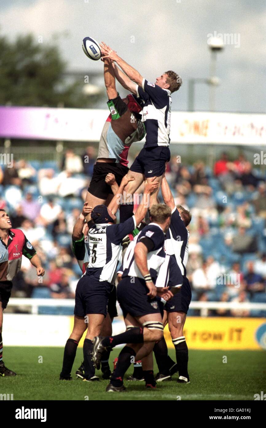 Summing up the Quins afternoon, Bristol Shoguns' Jim Brownrigg gets the ...