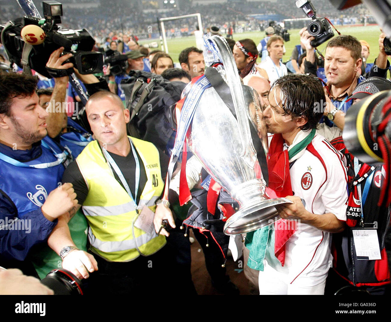 Filippo inzaghi athens hi-res stock photography and images - Alamy
