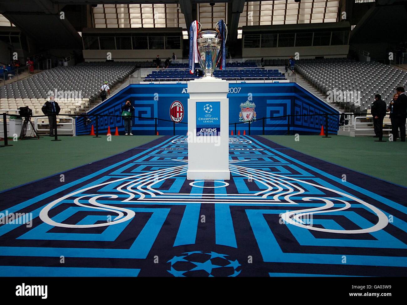 The european cup trophy hi-res stock photography and images - Alamy