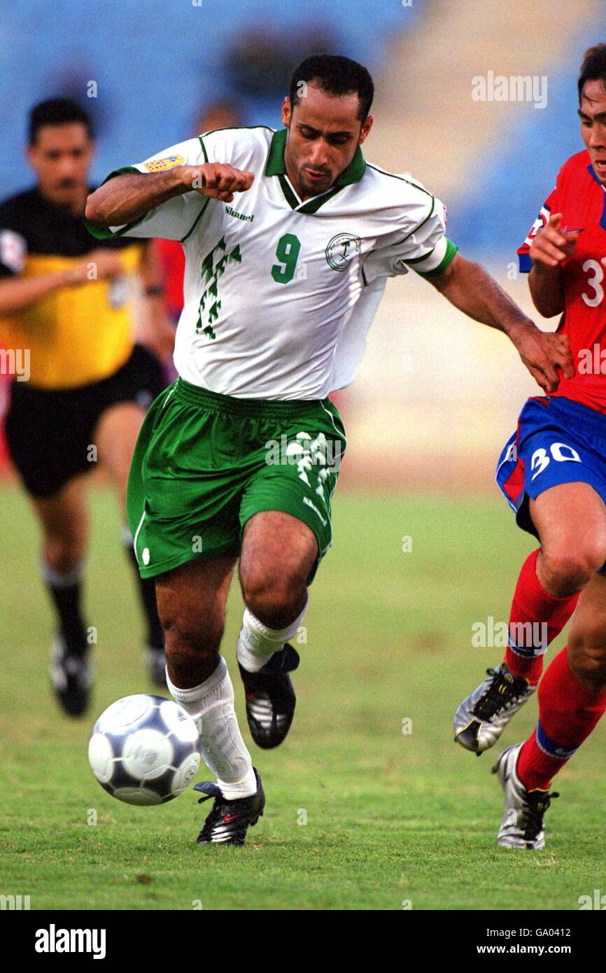 Soccer - Asian Cup 2000 - Semi Final - Korea v Saudi Arabia Stock Photo ...
