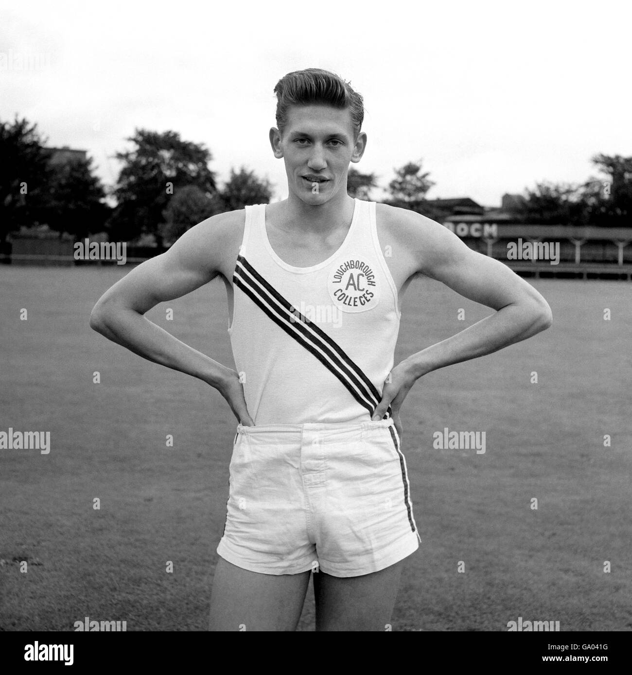 19 year old quater-miler John Sherwood, a surprise selection for the ...