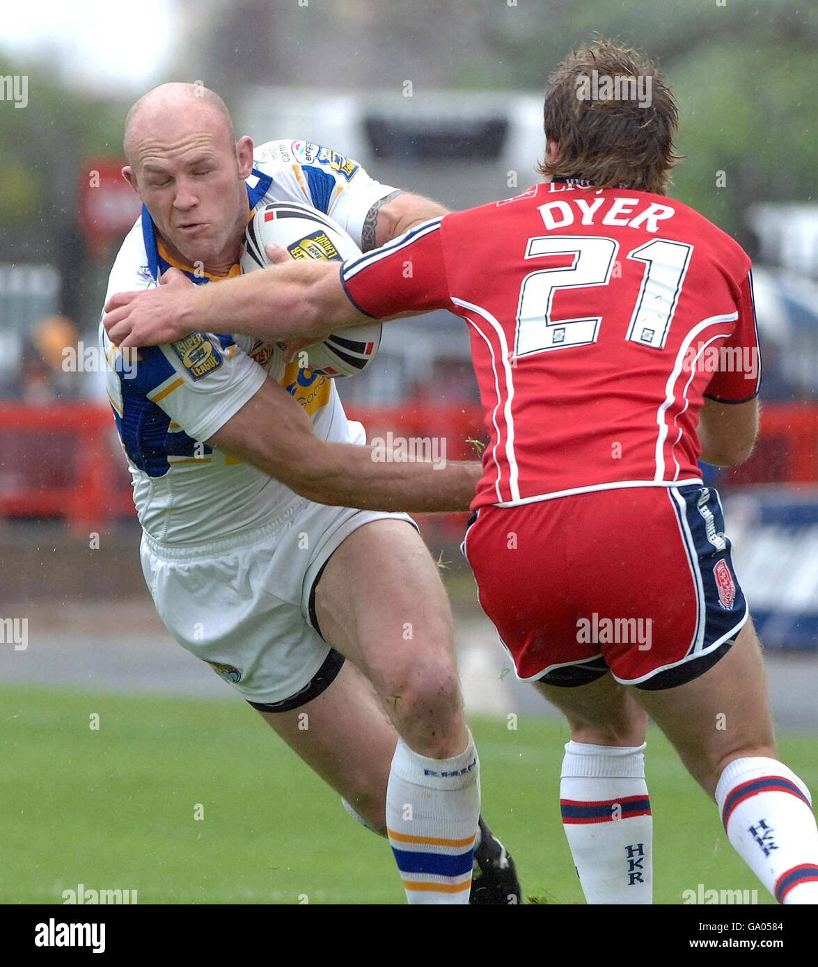 Sport rugby league action tackling keith senior hi-res stock ...