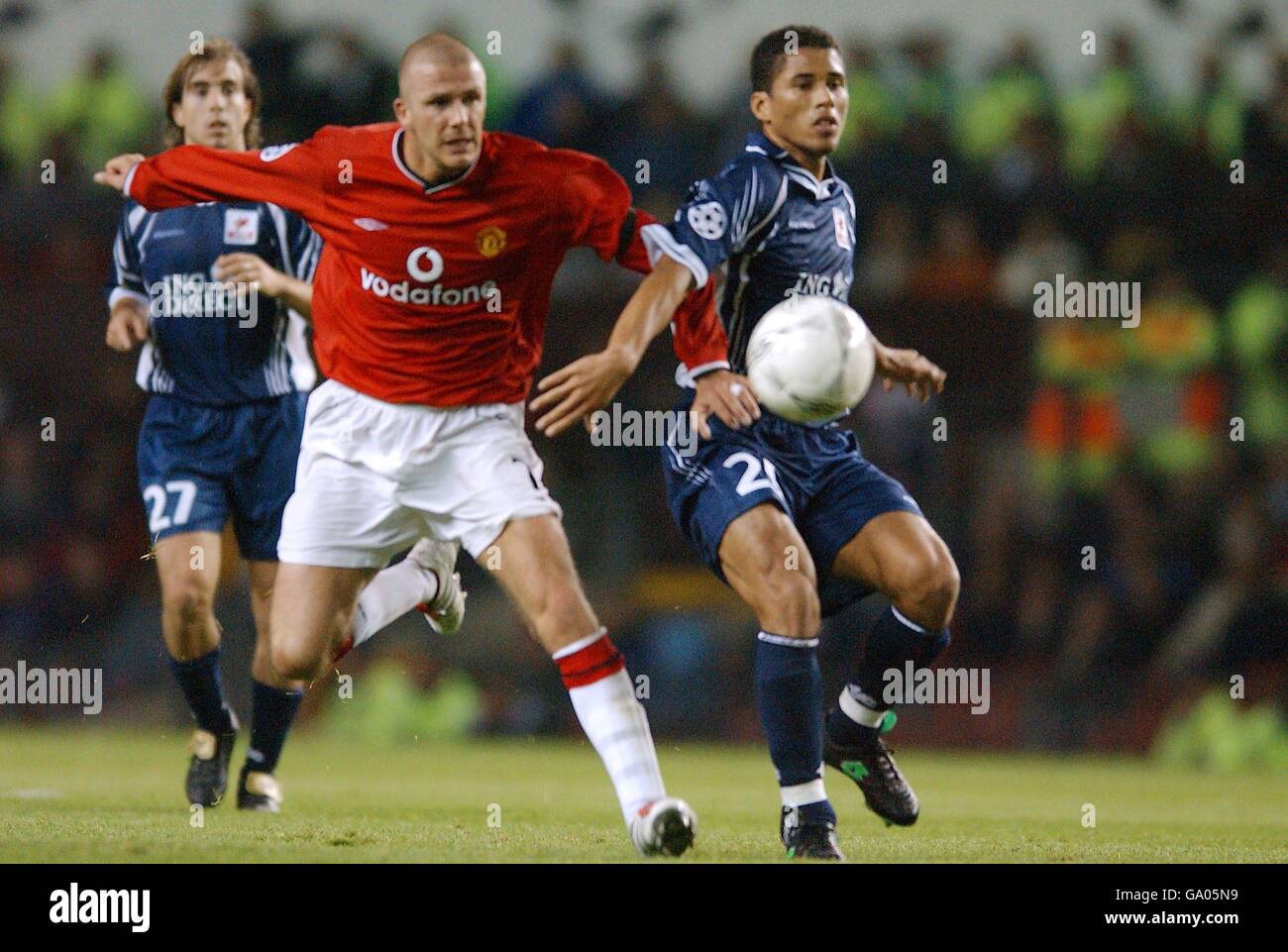 Manchester uniteds and lilles hi-res stock photography and images - Alamy