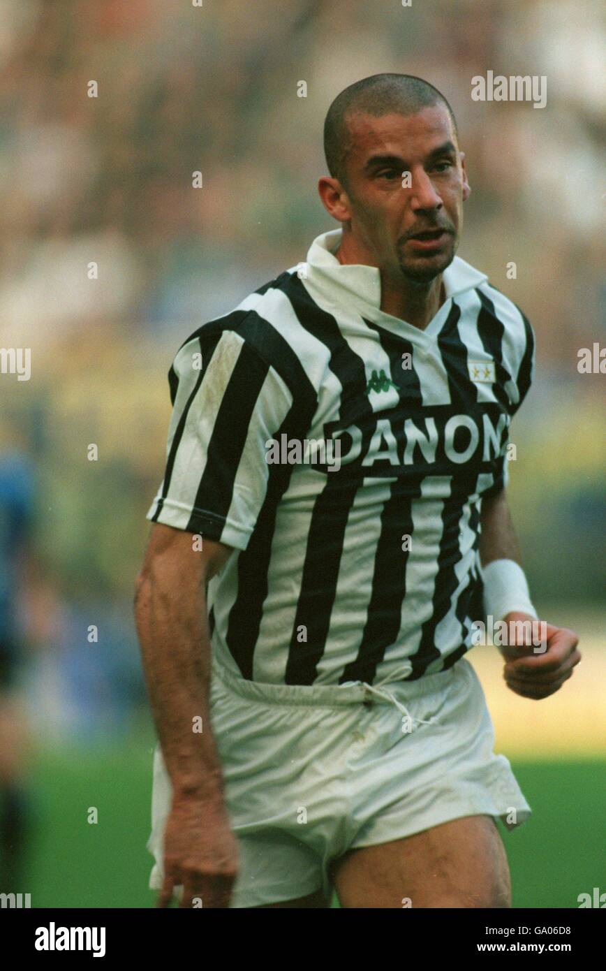 ITALIAN SOCCER. GIANLUCA VIALLI, JUVENTUS Stock Photo - Alamy