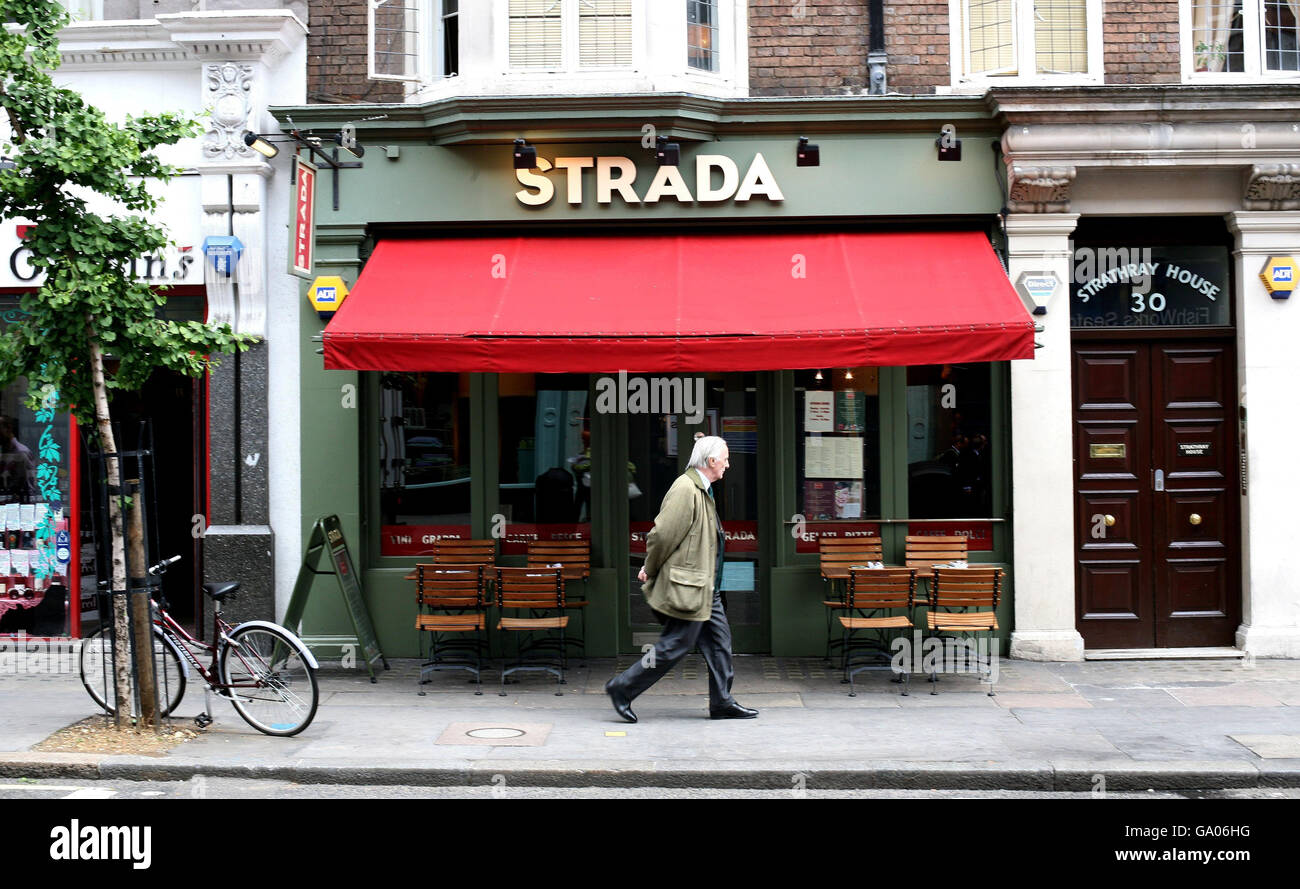 Restaurant street london hi-res stock photography and images - Alamy