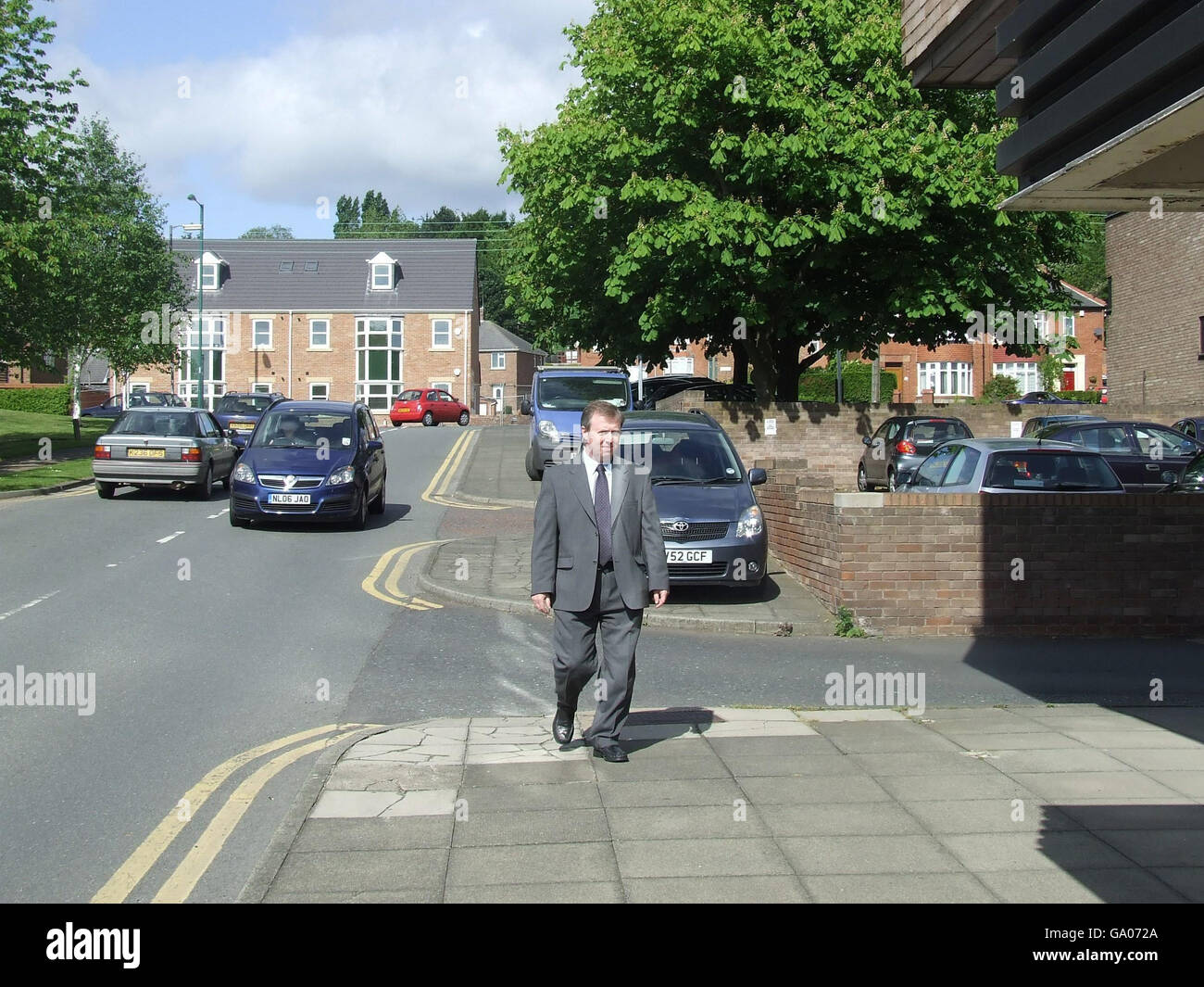 Suicide verdict for boy prisoner. Durham Coroner Andrew Tweddle Stock ...