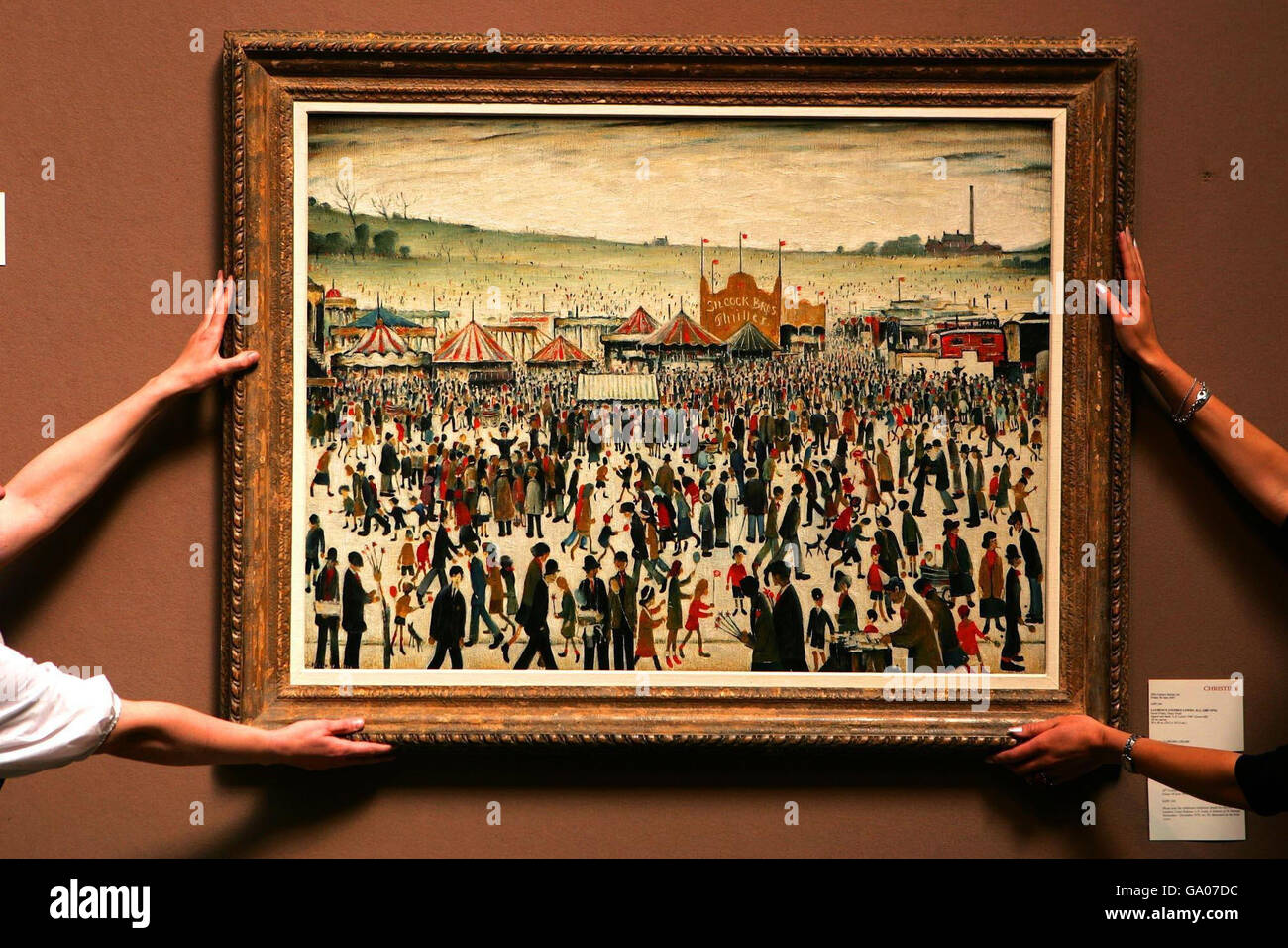 British art exhibition Stock Photo - Alamy