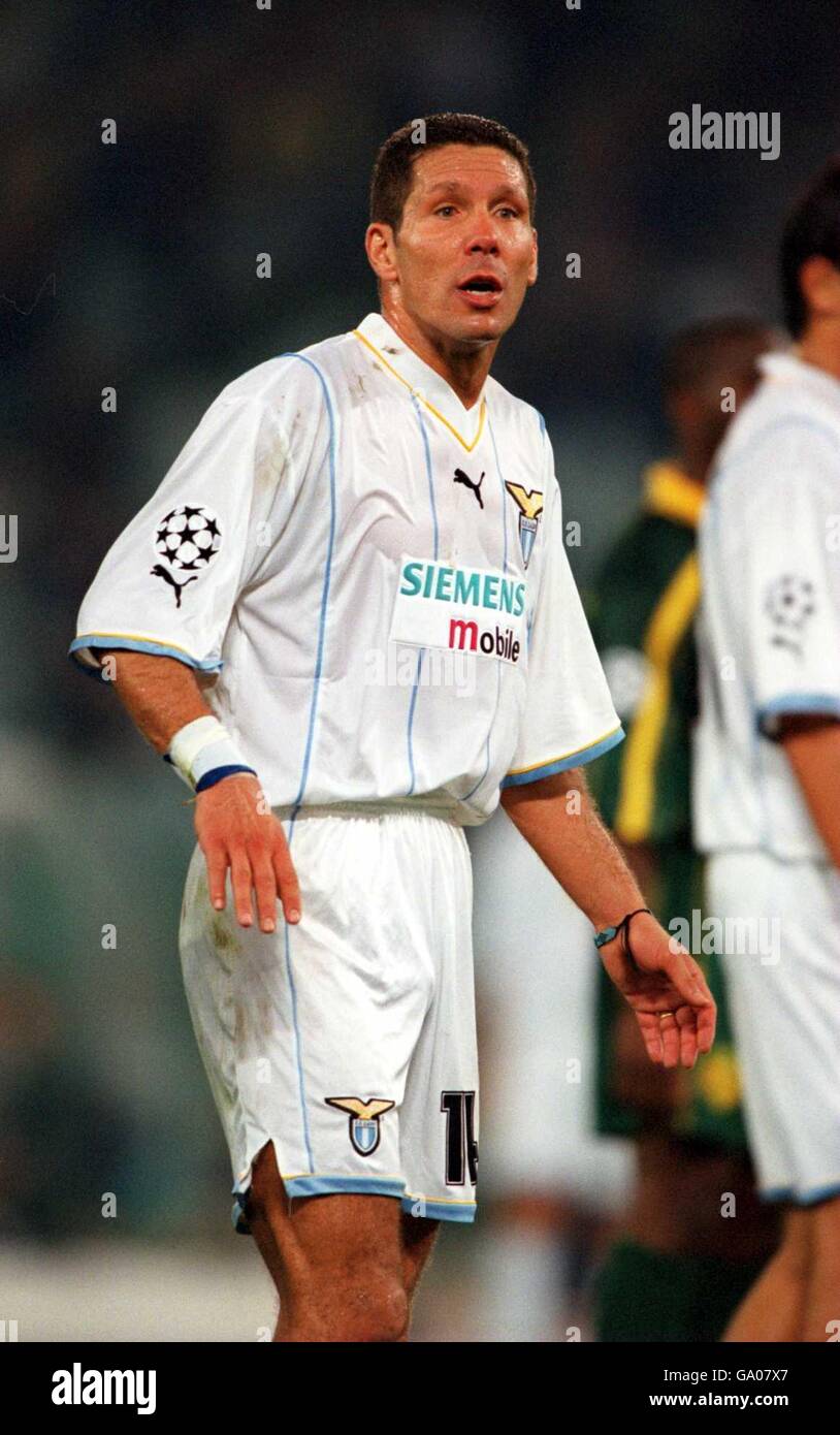 Soccer - UEFA Champions League - Group D - Lazio v Nantes. Diego Simone ...