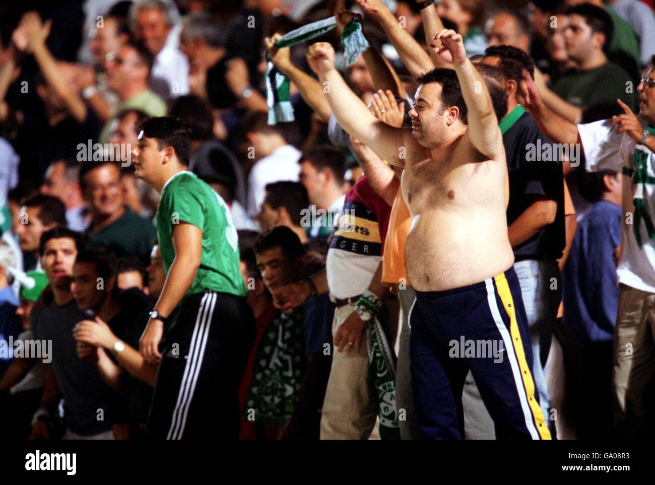 Fat football fans hi-res stock photography and images - Alamy