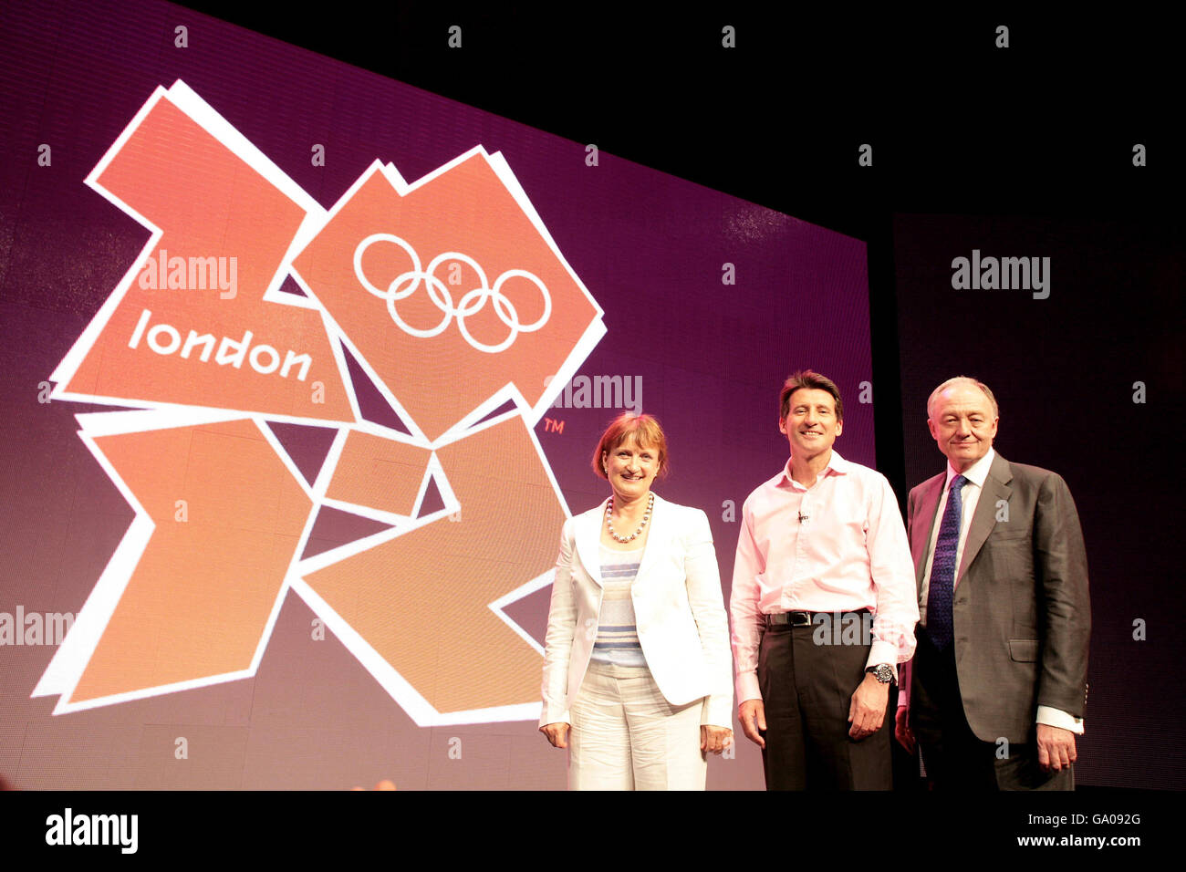 London 2012 logo Stock Photo - Alamy