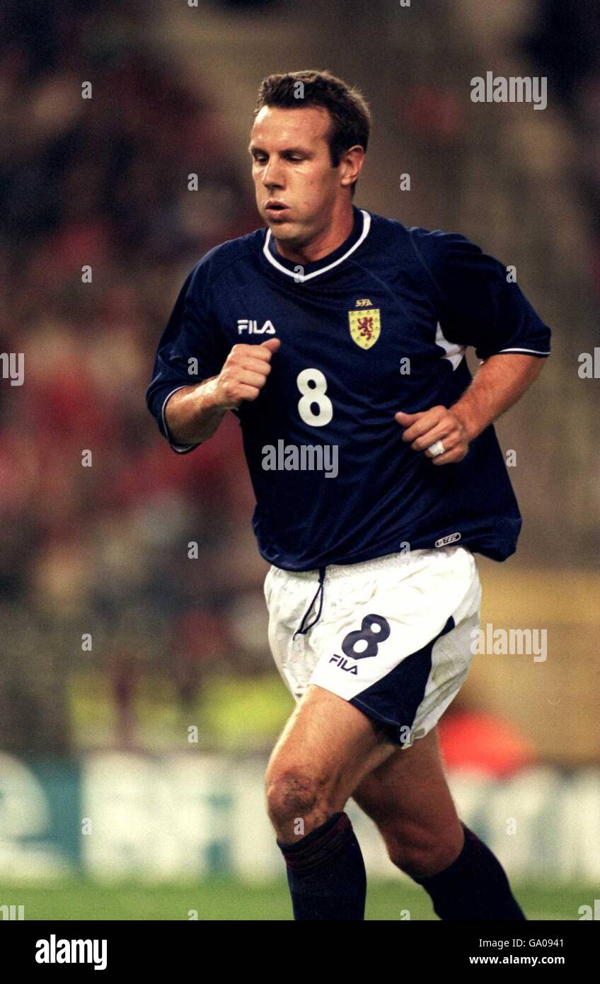 Soccer world cup 2002 qualifier group six belgium v scotland hi-res ...