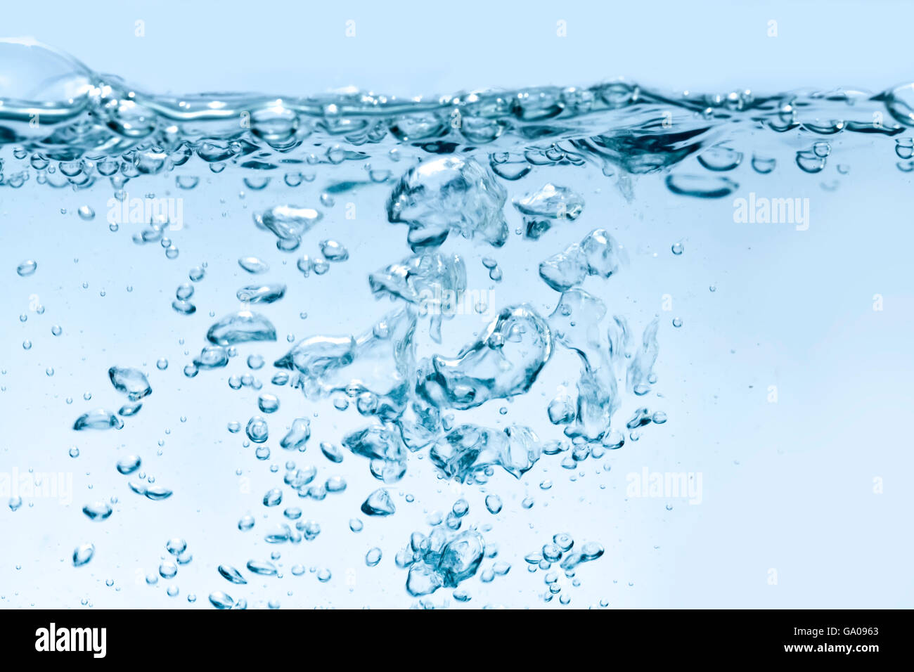 water bubbles gas background Stock Photo - Alamy