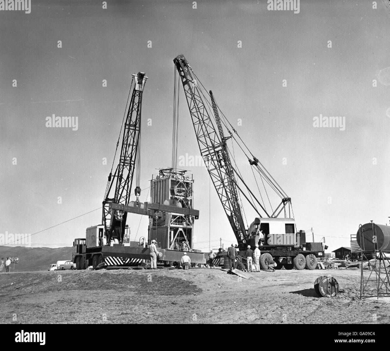 Atlas missile 93D departing the Convair factory on October 11, 1961 ...
