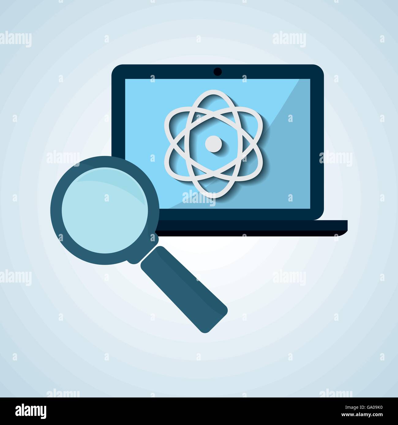 Science design. technology icon. Research concept Stock Vector Image ...