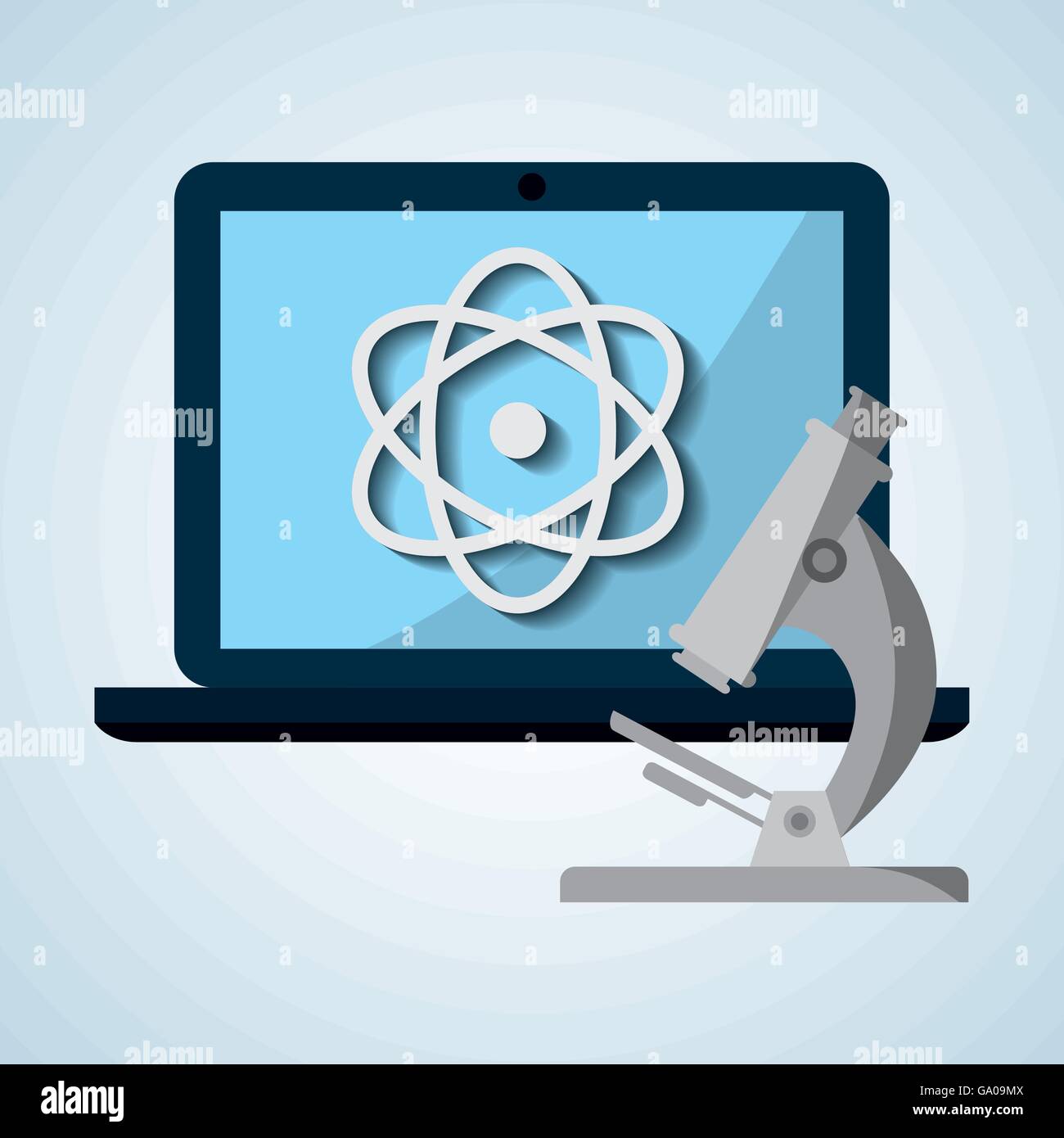 Science design. technology icon. Research concept Stock Vector Image ...