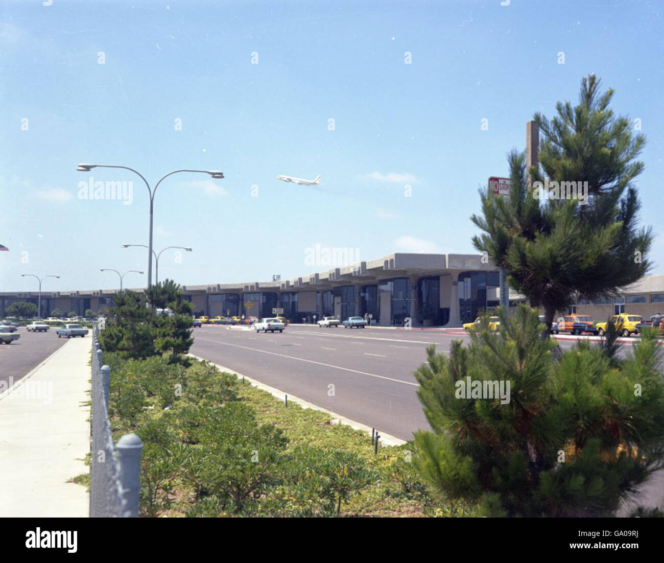 This image from the Atlas Negative Collection shows a successful launch of an Atlas missile ...