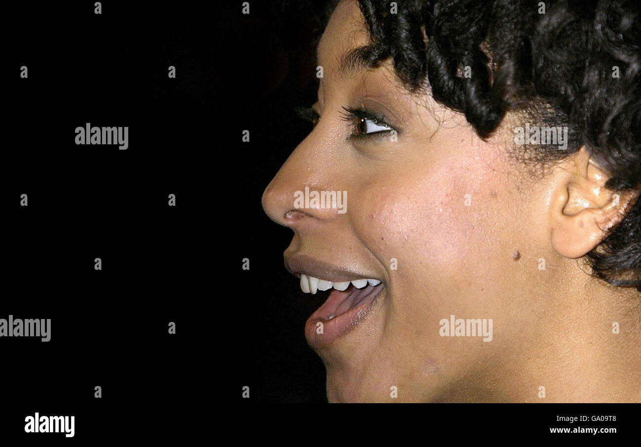 Corrine Bailey Rae arrives for the Ivor Novello Awards held at the ...