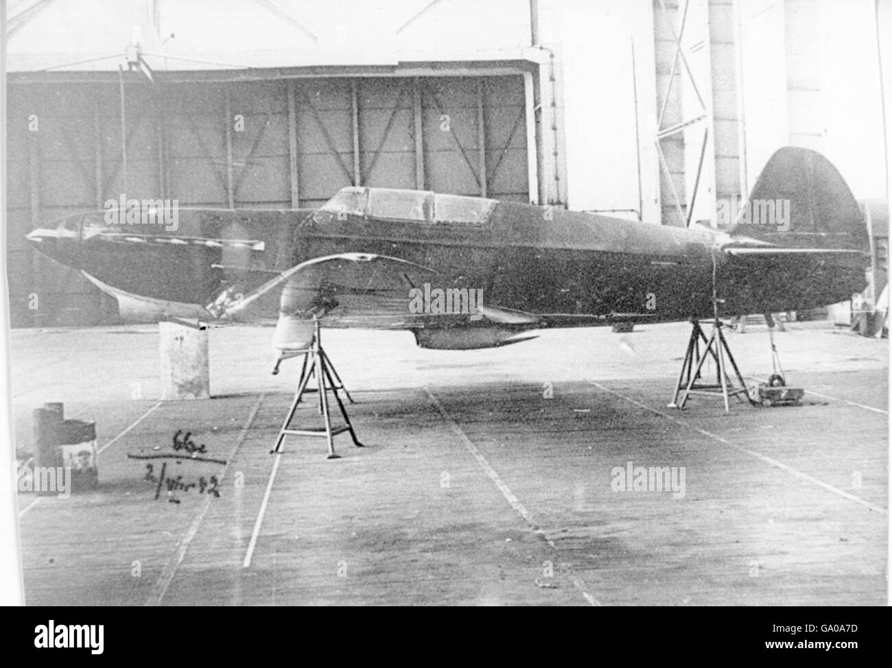 This image from the Ray Wagner Collection shows the Yakovlev Yak-15 ...