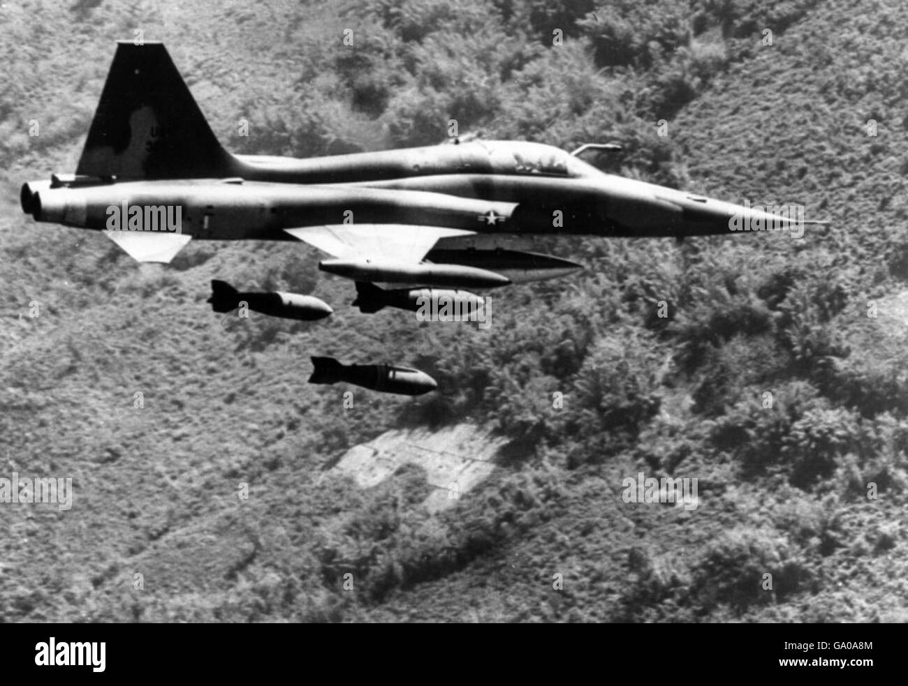 A photograph of a Lockheed P-38 Lightning, a WWII twin-engine fighter ...