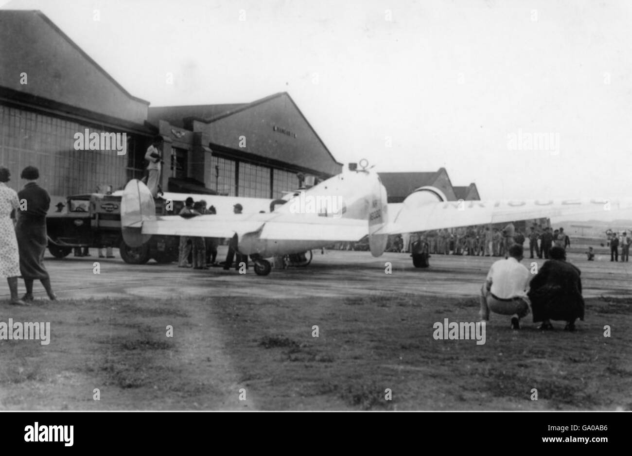 This photograph from the Ray Wagner Collection showcases an aircraft in ...
