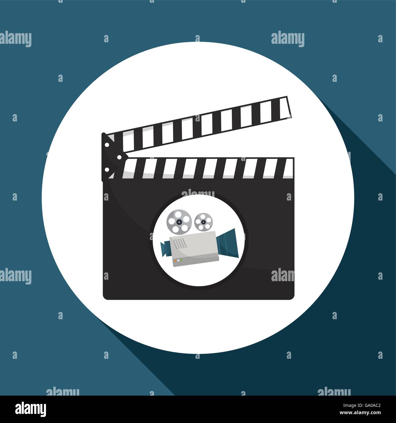 Movie design. Cinema concept. Film illustration Stock Vector Image ...