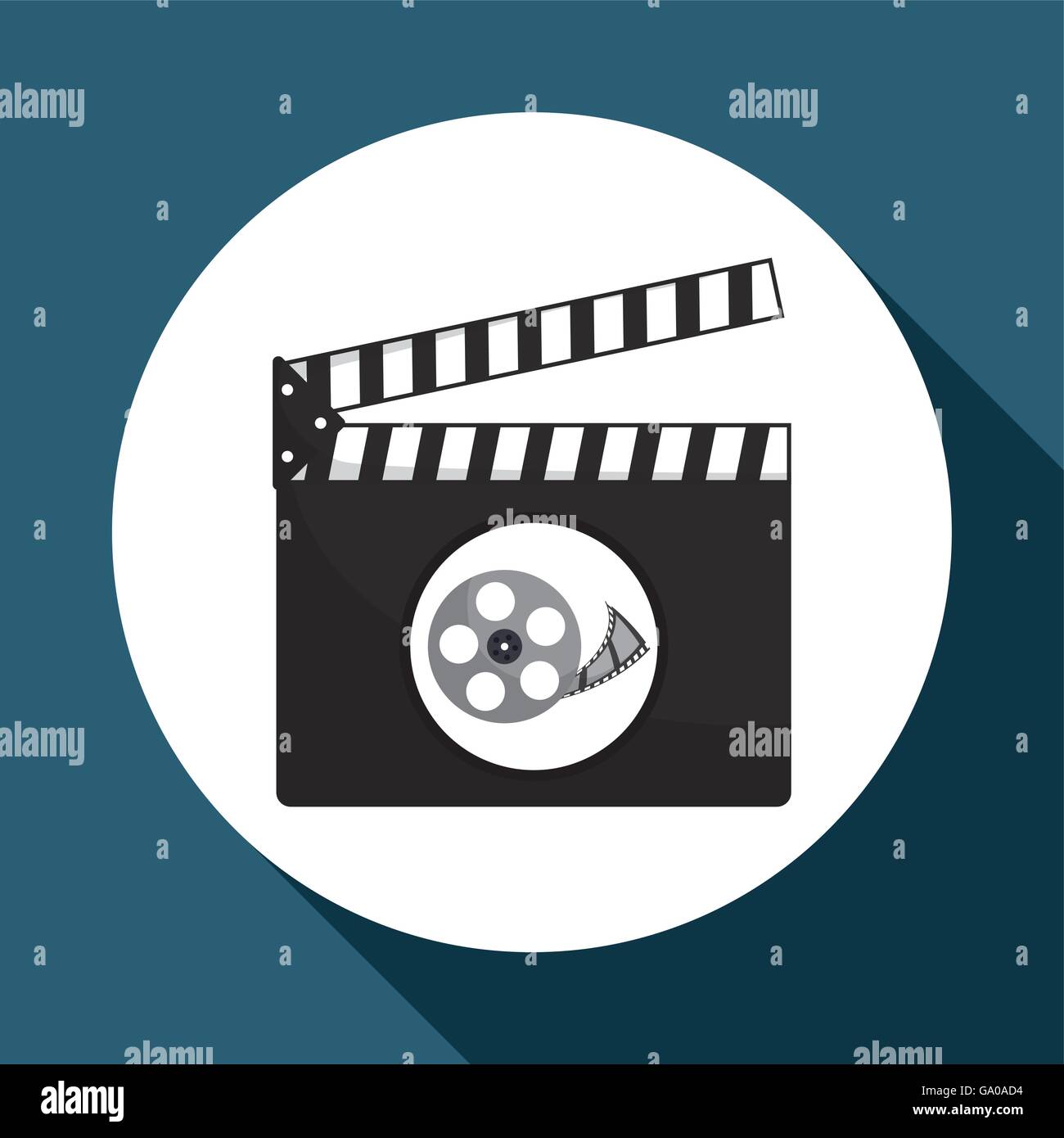 Movie design. Cinema concept. Film illustration Stock Vector Image ...