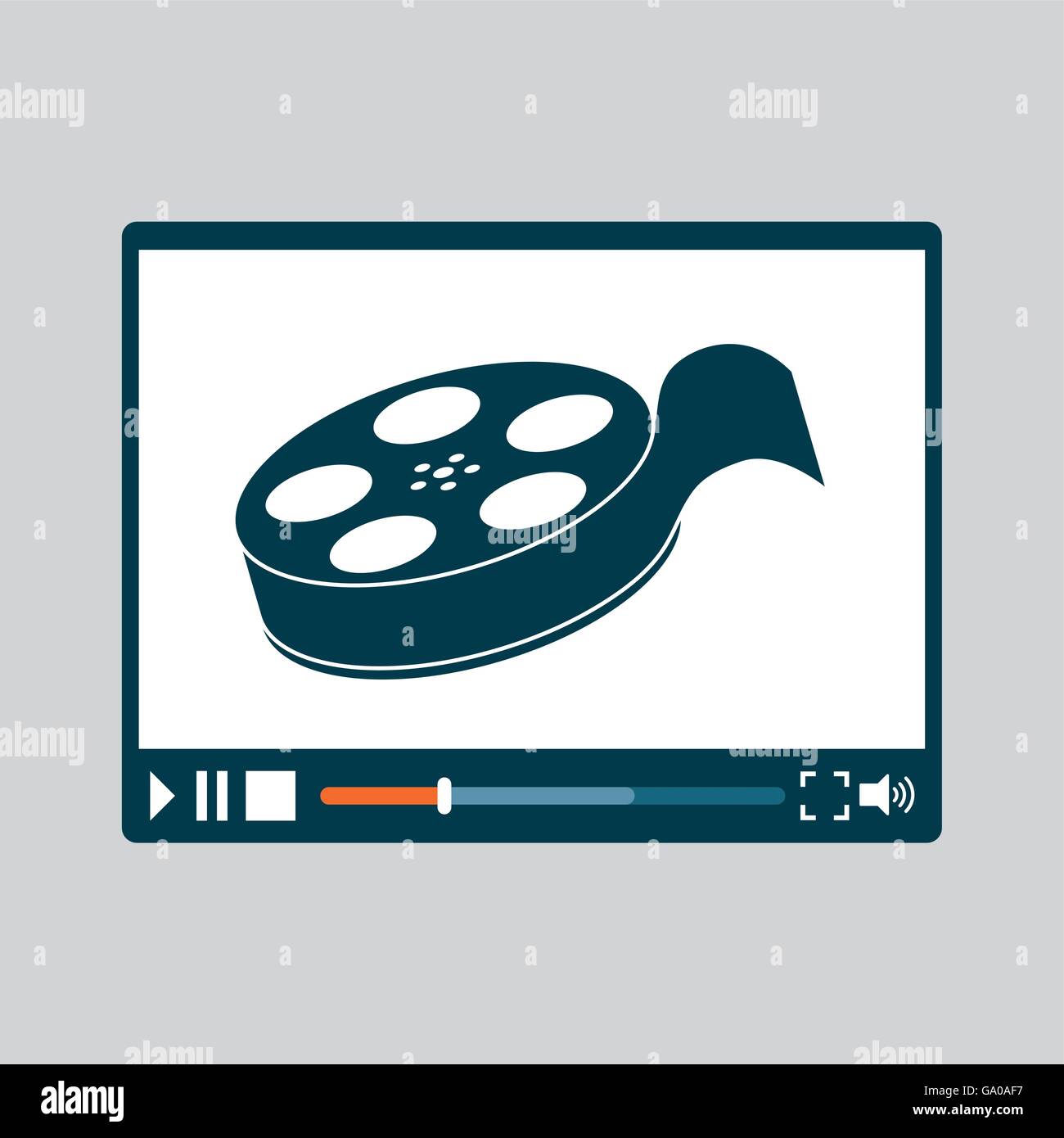 Movie design. Cinema concept. Film illustration Stock Vector Image ...