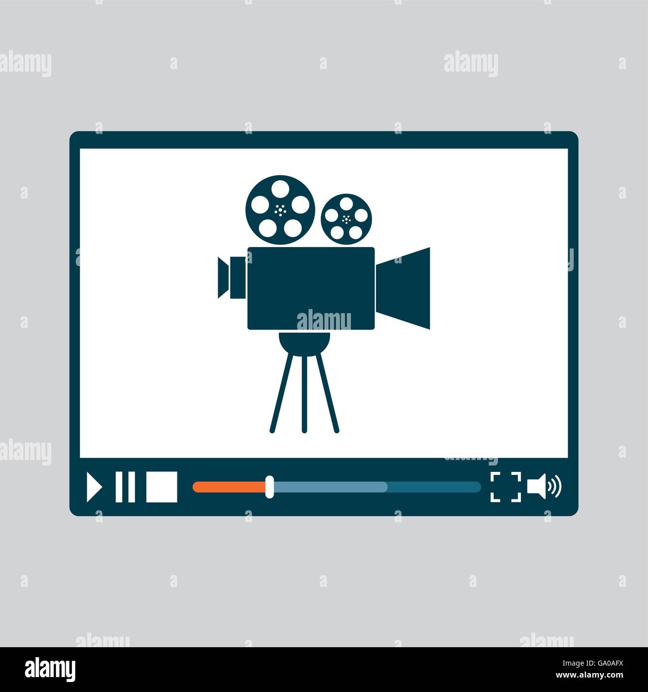 Movie design. Cinema concept. Film illustration Stock Vector Image ...