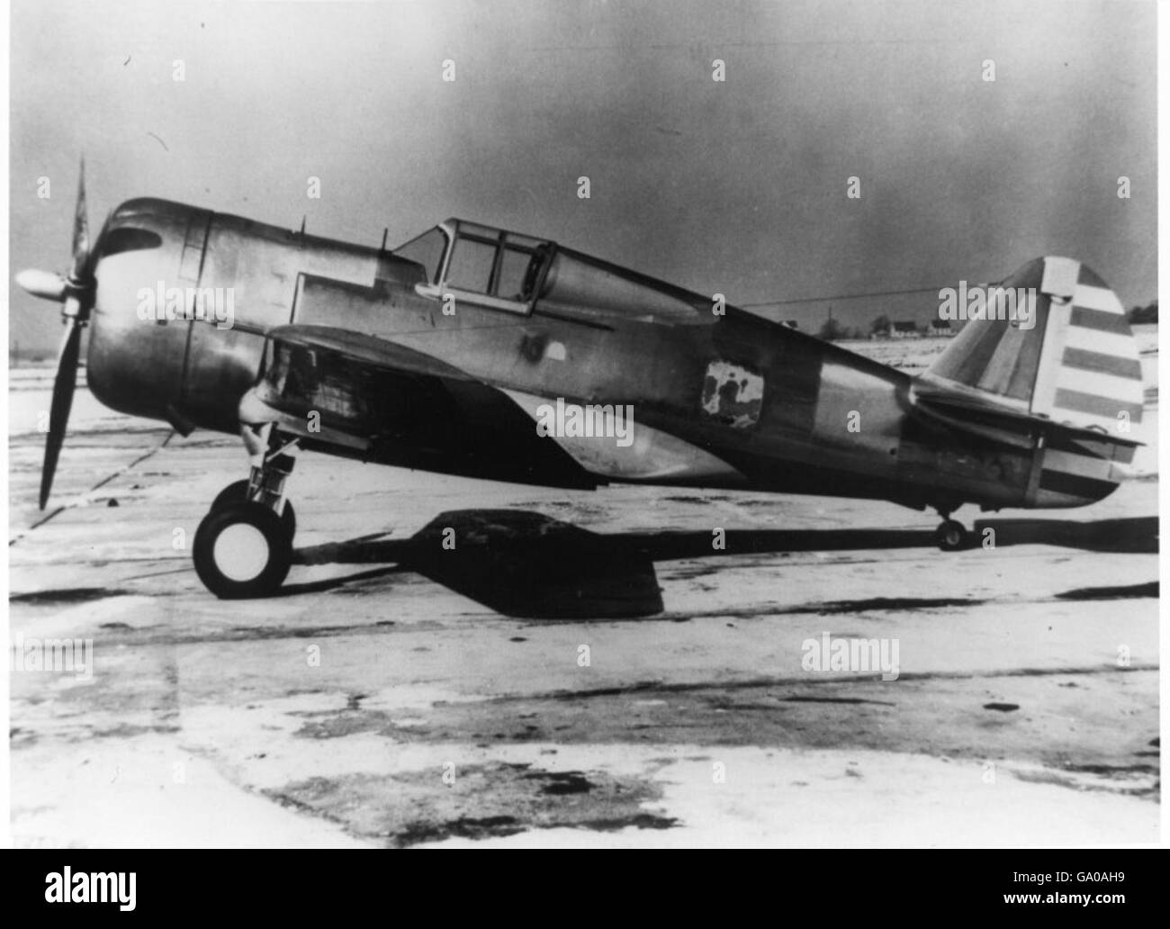 A World War II-era U.S. military aircraft in flight from the Ray Wagner ...