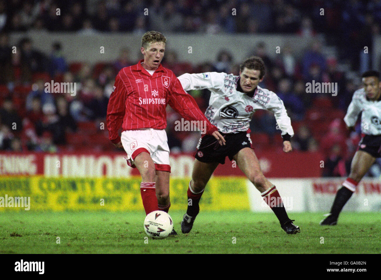 SCOTT GEMMILL, NOTTINGHAM FOREST AND MARK PROCTOR, MIDDLESBROUGH Stock ...