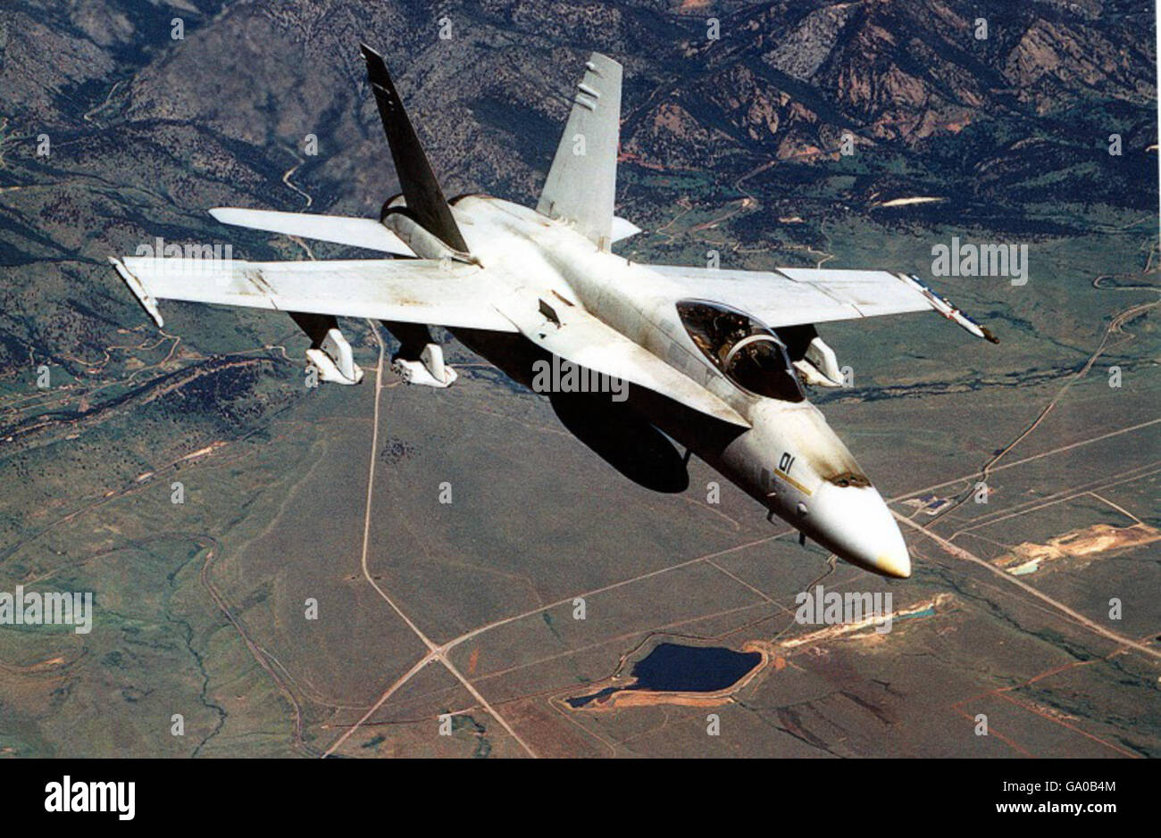 McDonnell Douglas F-4 Phantom II 159432 in flight, photographed on ...