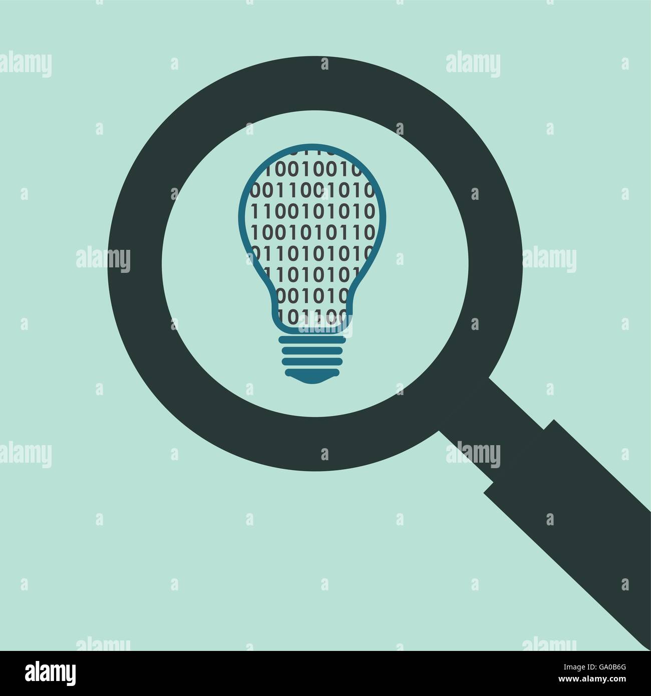 Process design. Solution and business concept. Flat illustration Stock ...