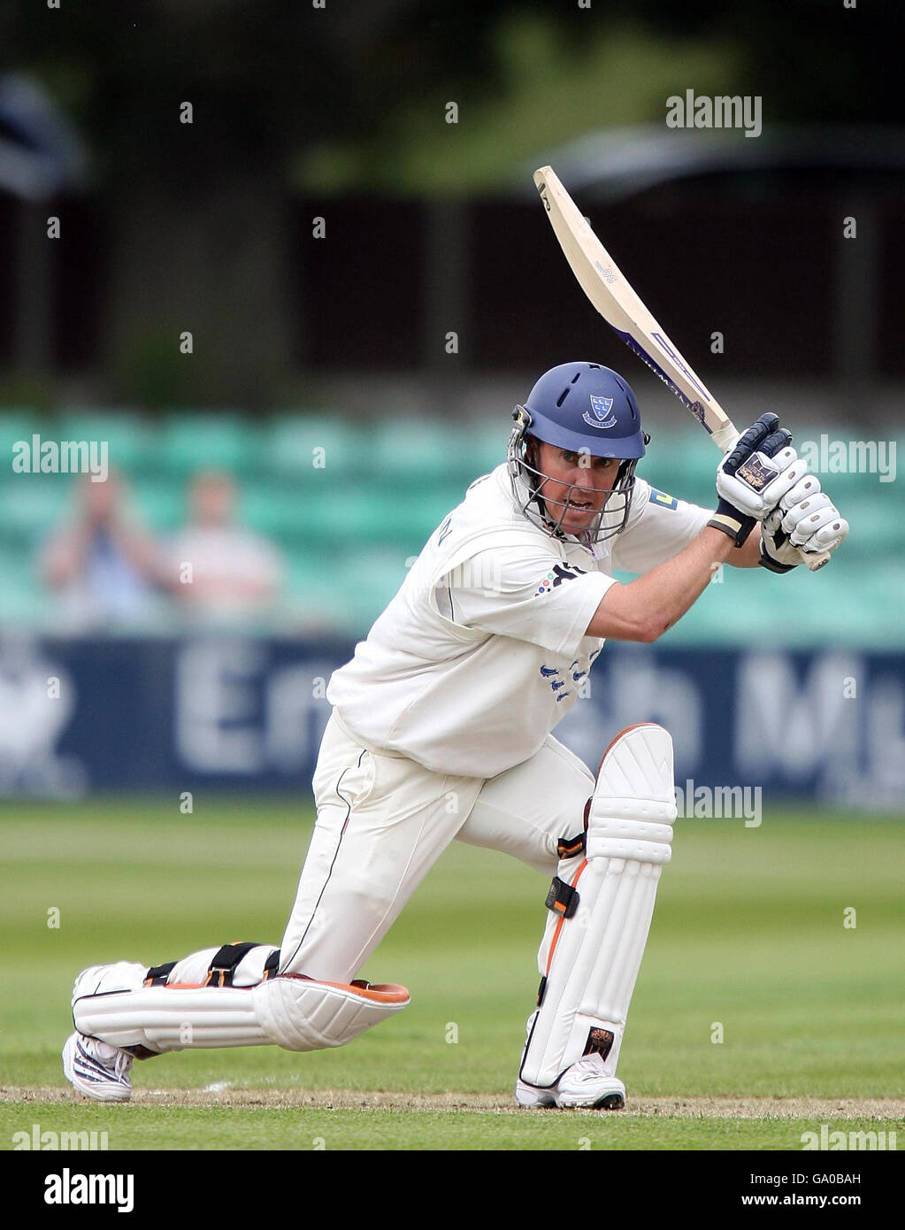 Sussex's Murray Goodwin hits out during the Liverpool Victoria County ...