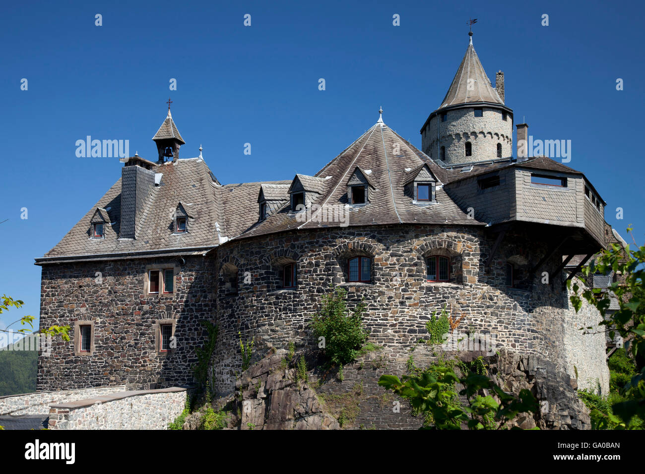 Burg Altena Castle, Altena, Lennetal, Maerkisches Land, Sauerland ...