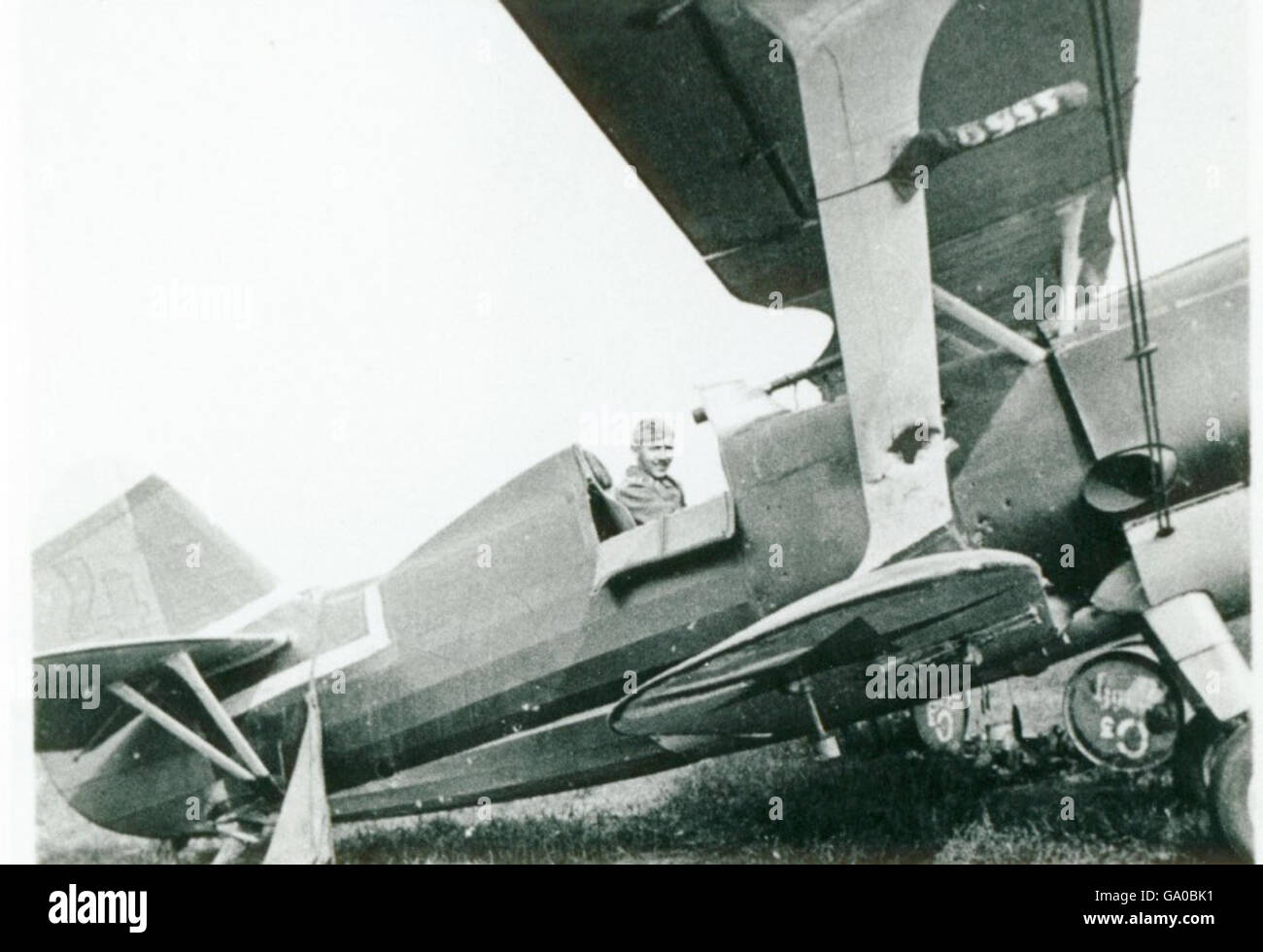 A U.S. military aircraft from the 1950s, showcasing the evolution of ...