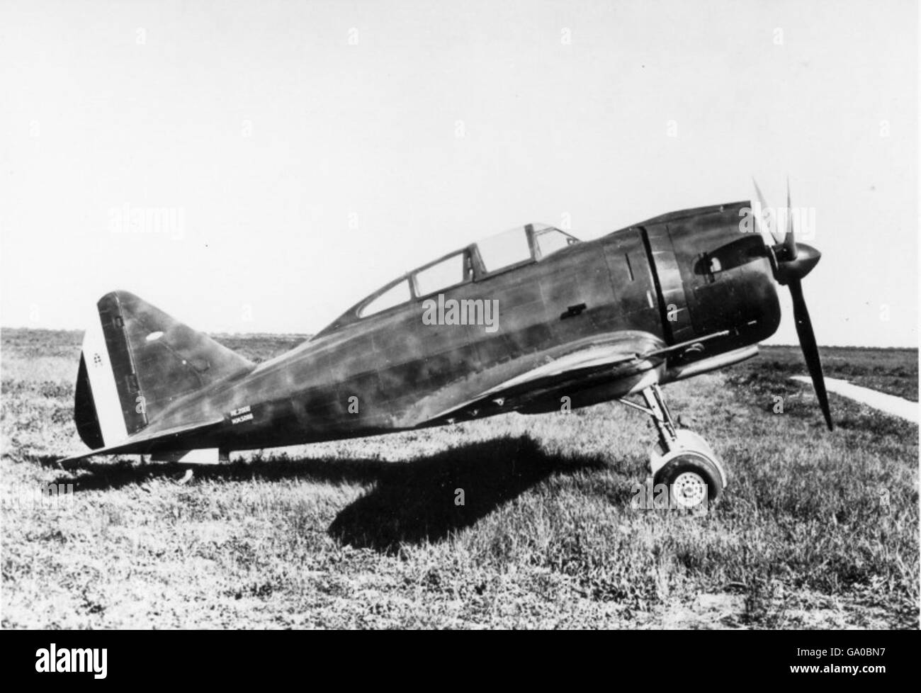Image from the Ray Wagner Collection of a Lockheed P-38 Lightning, a ...