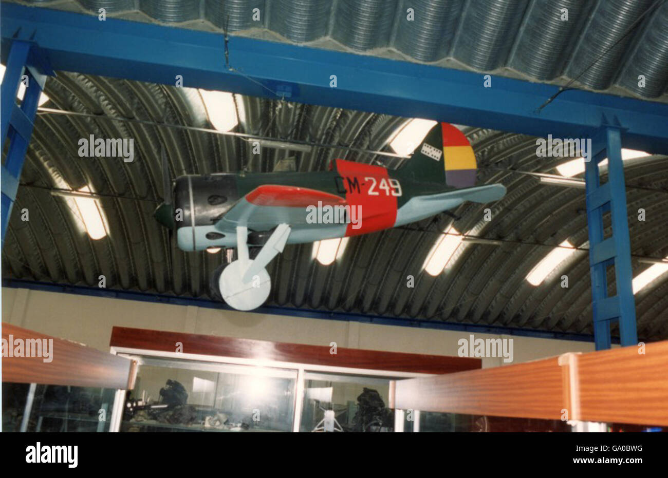 This photograph from the Ray Wagner Collection shows an aircraft mid ...