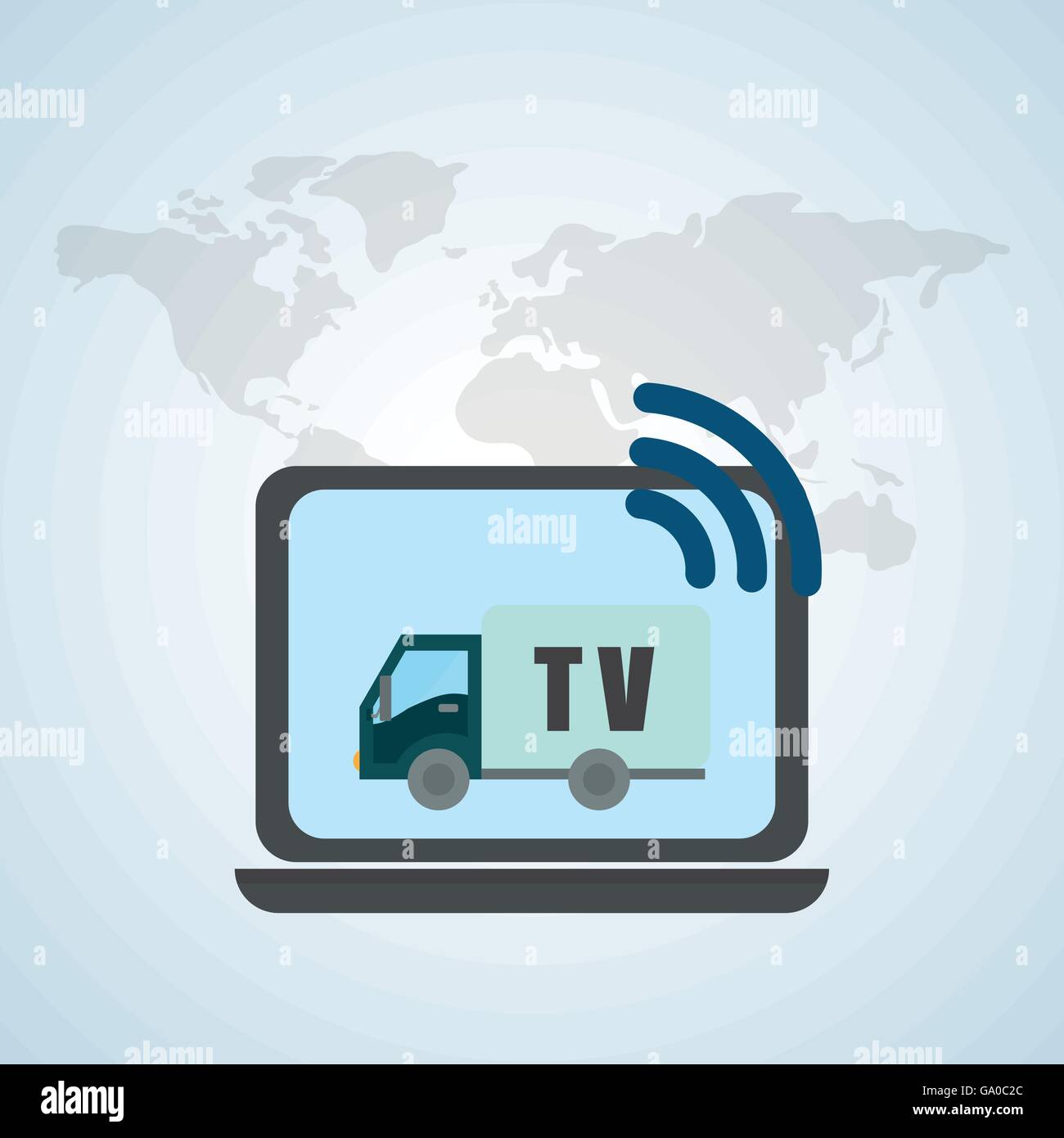News design. Broadcasting concept. communication icon Stock Vector ...