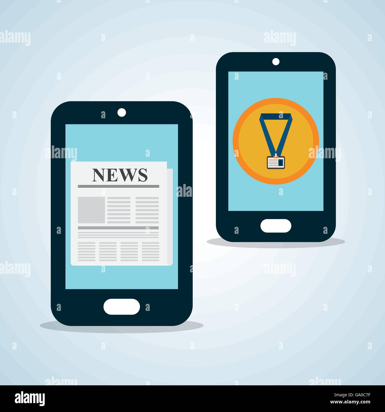 News design. Broadcasting concept. communication icon Stock Vector ...