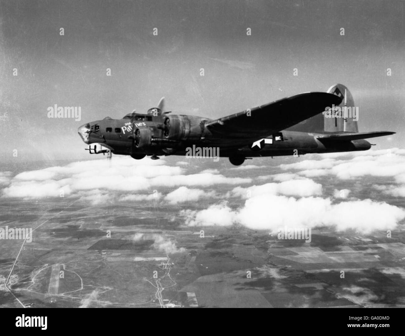 A historical photograph from the Ray Wagner Collection showing a 1950s ...