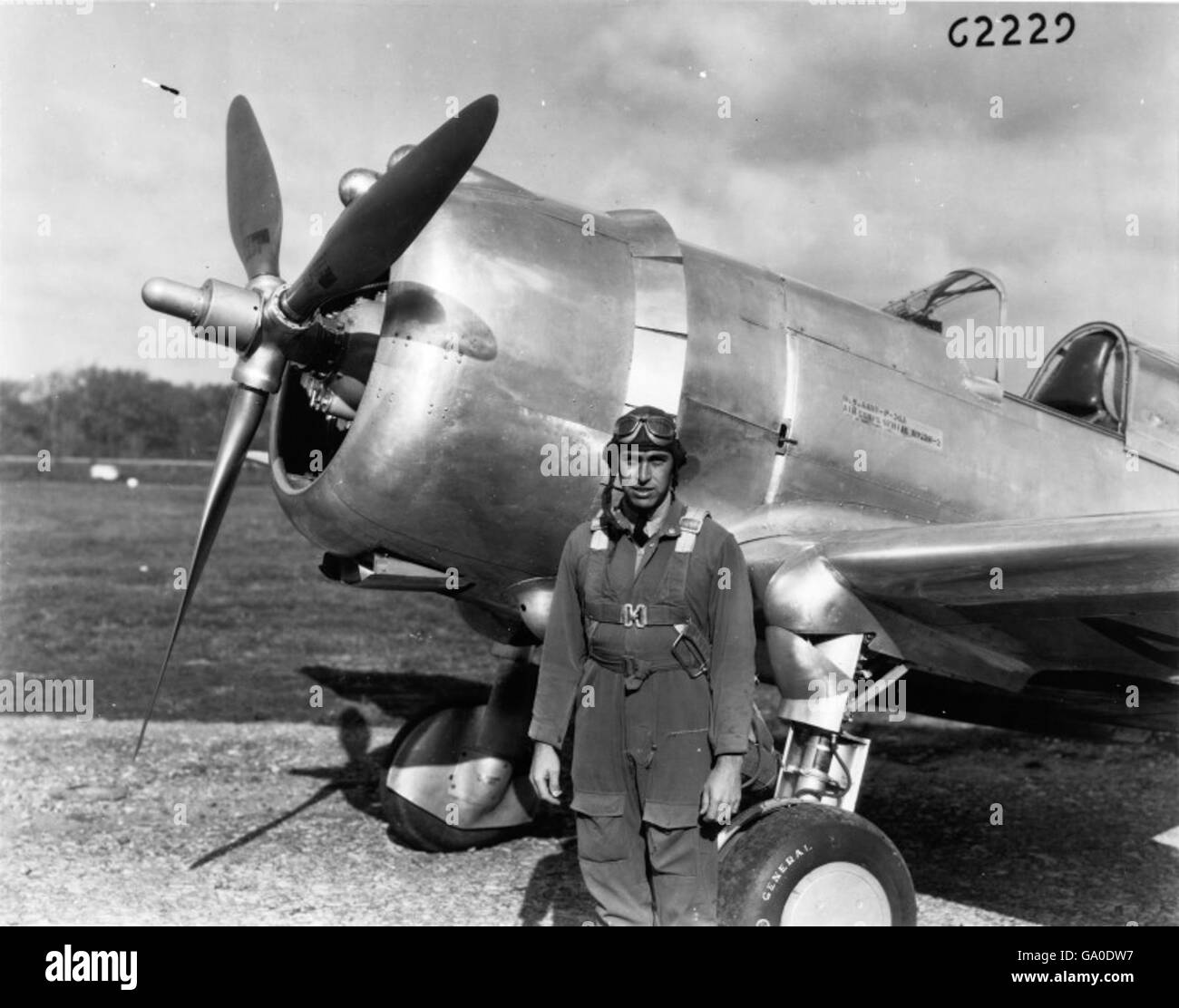 This image from the Ray Wagner Collection depicts an early military jet ...