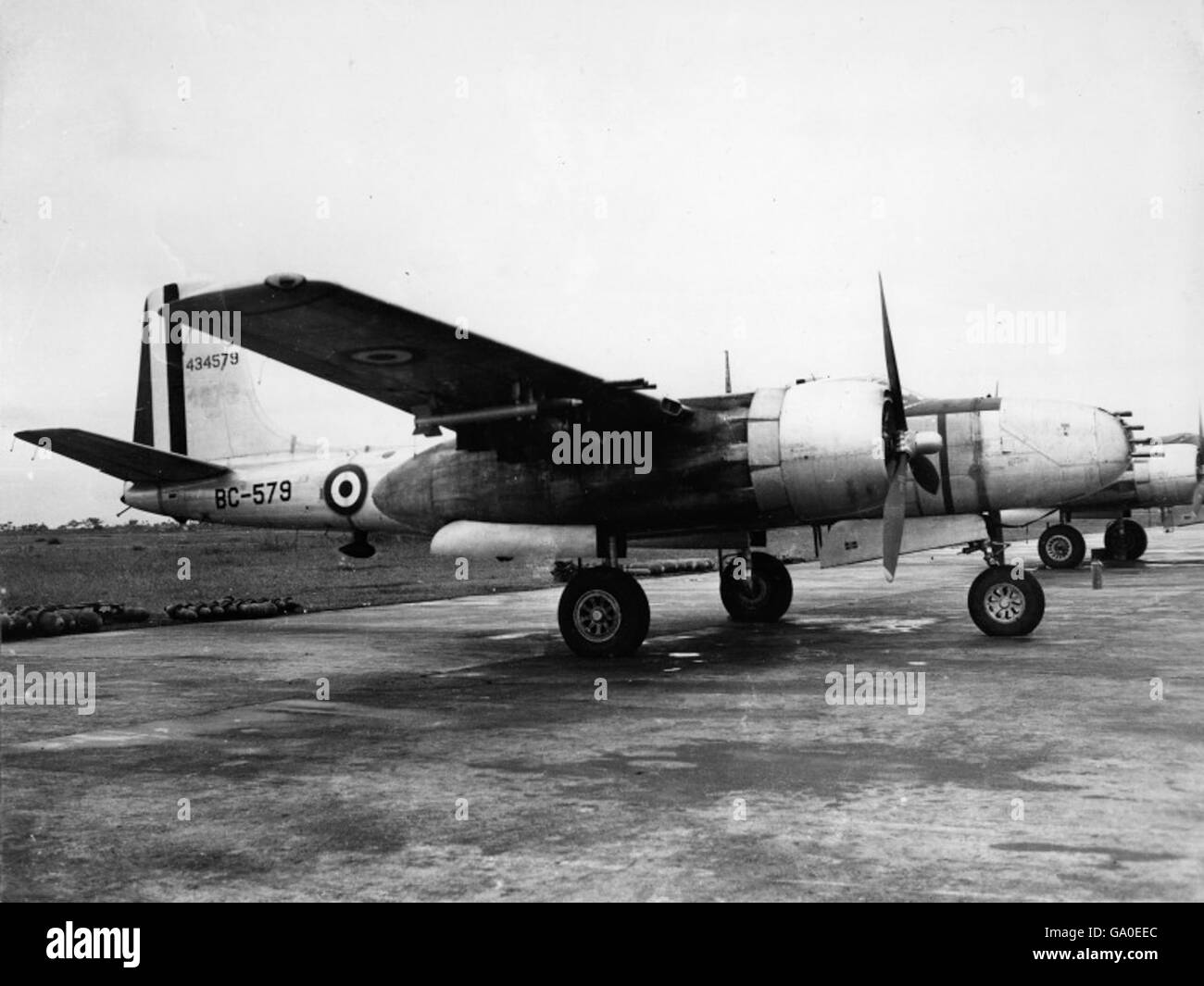 A photograph from the Rene Francillon Collection capturing a historic ...