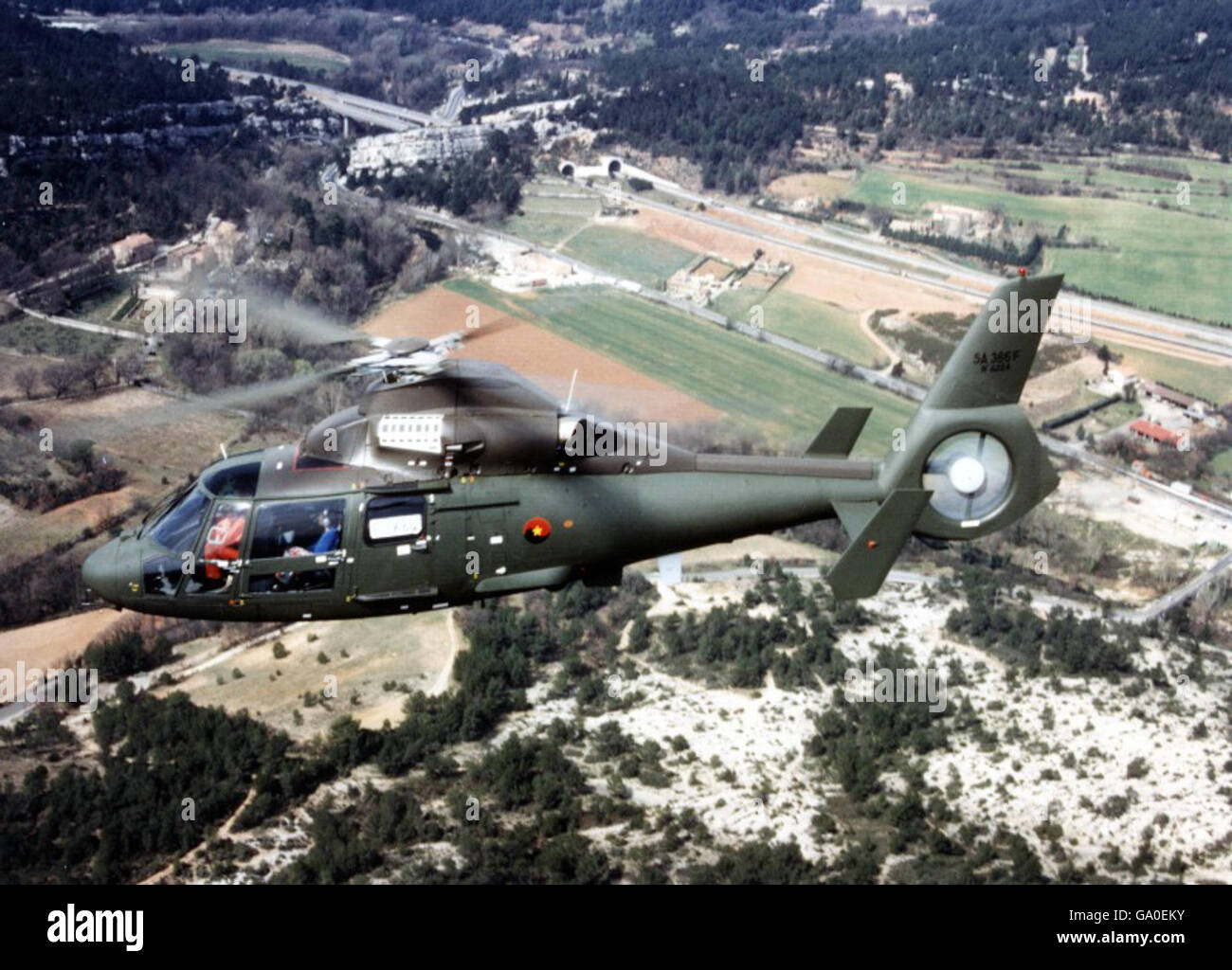 This image from the Rene Francillon Collection depicts an Atlas missile ...