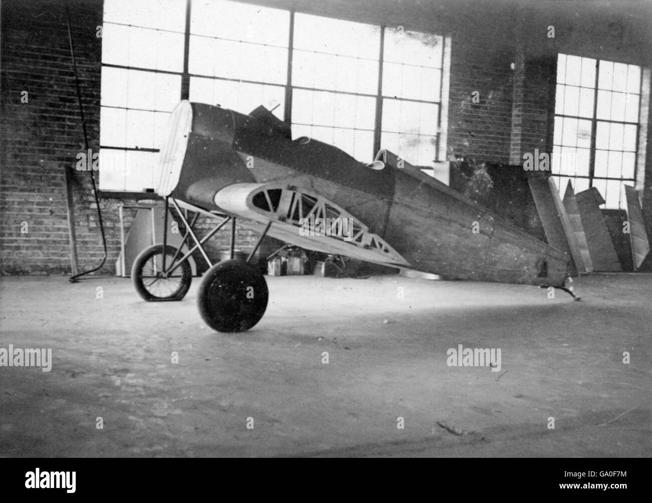 This image from the Robert Reedy Collection showcases an early aircraft ...