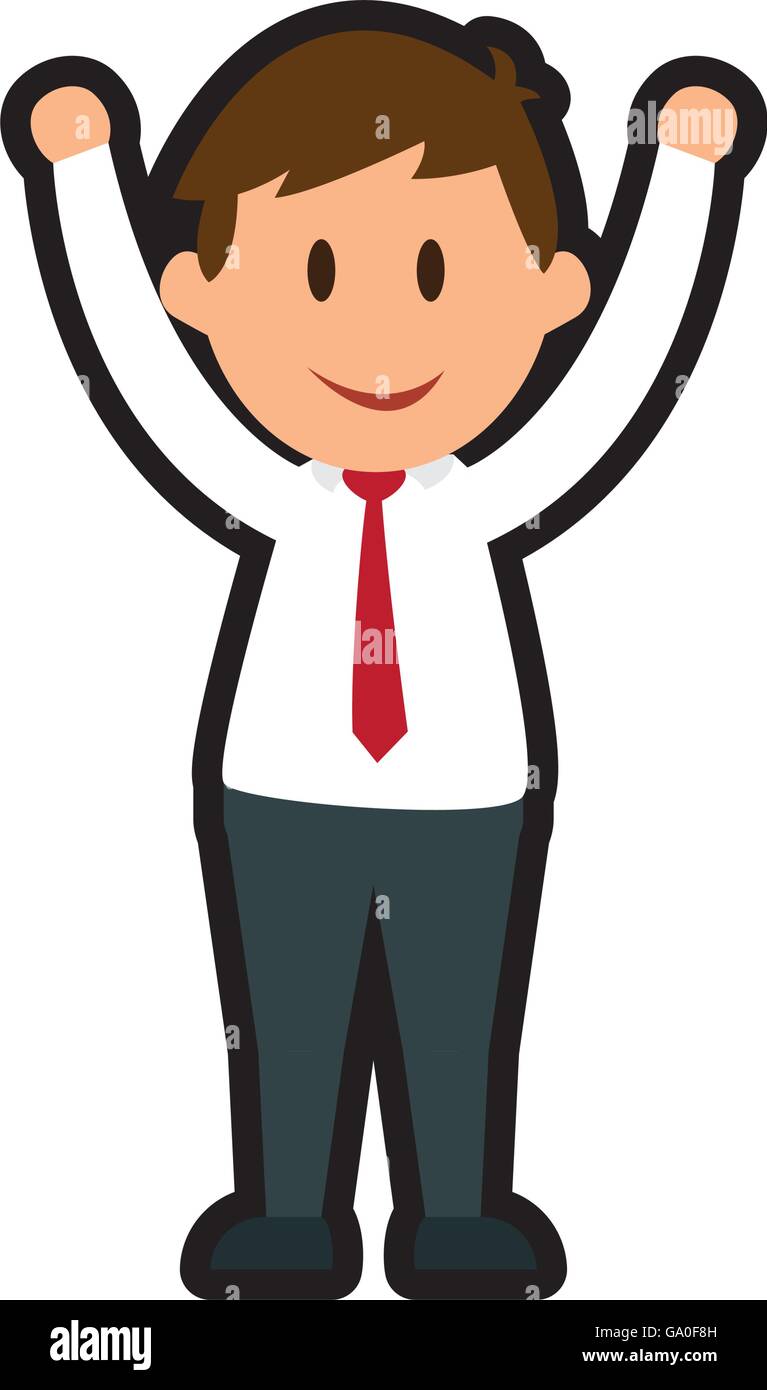 Cartoon man icon. Businessman design. Vector graphic Stock Vector Image ...