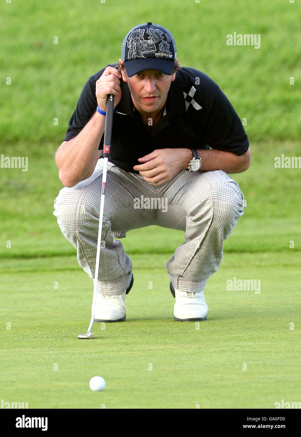 Lee sharpe attends pfa golf day at belfry hi-res stock photography and ...