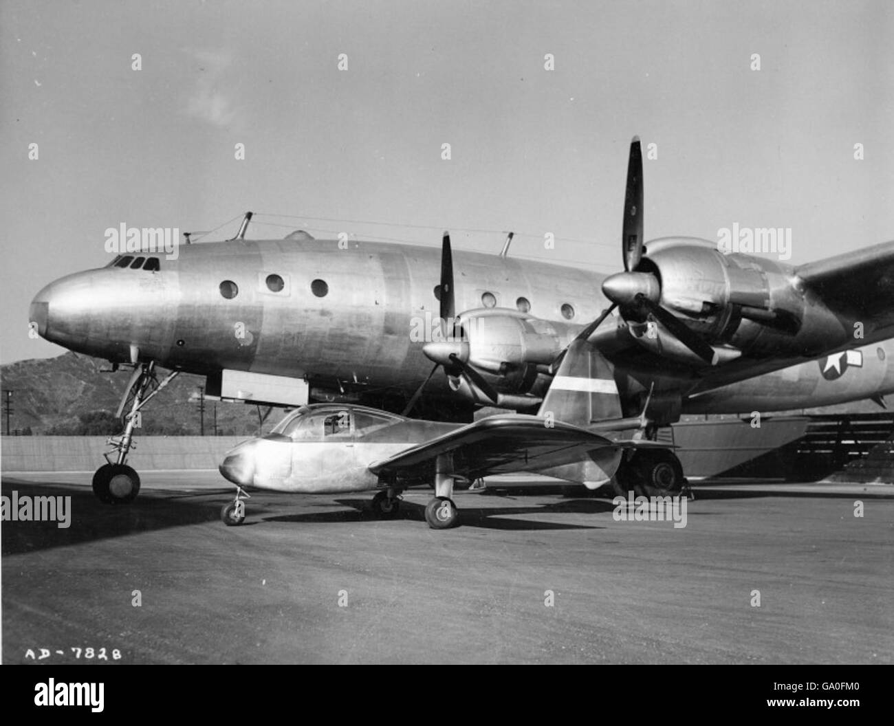 Curtiss HS-2L seaplane photographed at Santa Monica, from the Robert ...